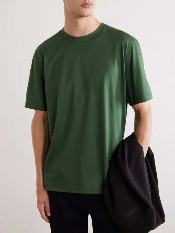 Zegna Cotton-jersey T-shirt