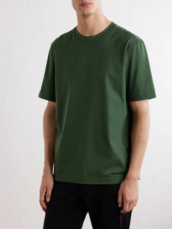 Zegna Cotton-jersey T-shirt
