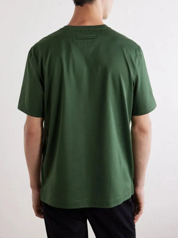 Zegna Cotton-jersey T-shirt
