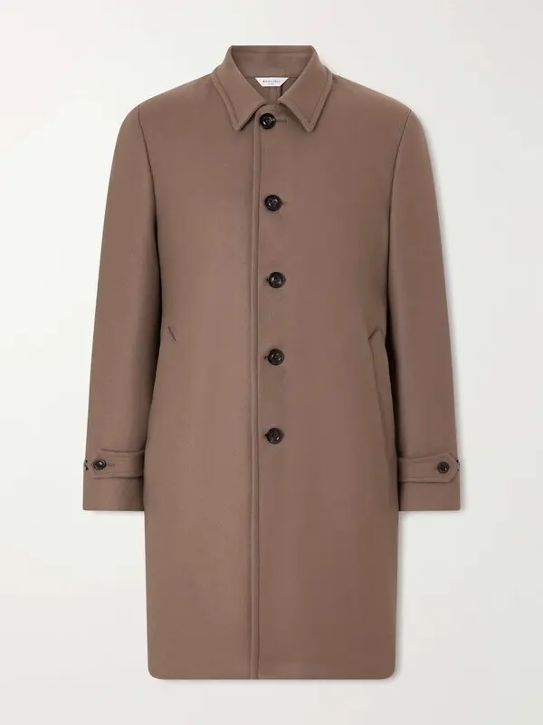 Boglioli Wool-blend Felt Coat