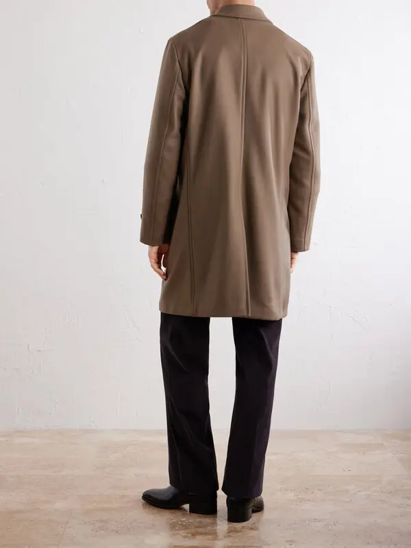 Boglioli Wool-blend Felt Coat