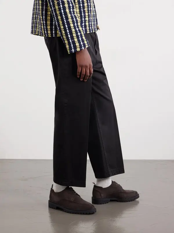 Thom Browne Suede Derby Shoes