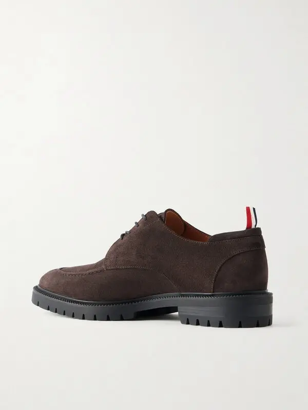 Thom Browne Suede Derby Shoes