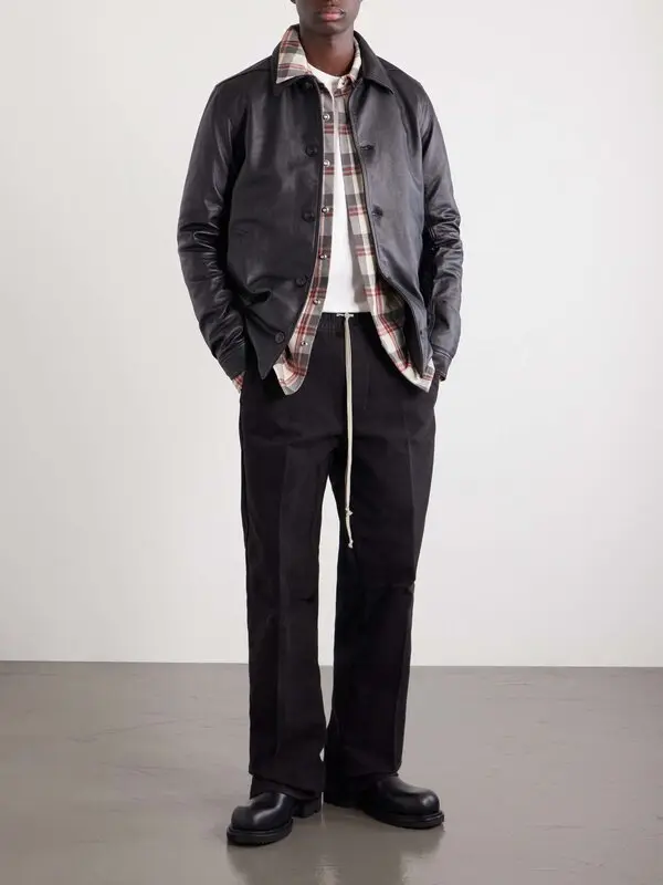Rick Owens Brad Leather Jacket