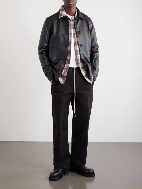 Rick Owens Brad Leather Jacket