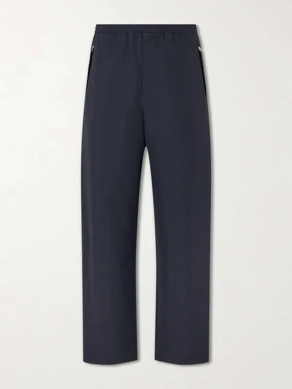 JIL SANDER Straight-leg Shell Trousers - Black