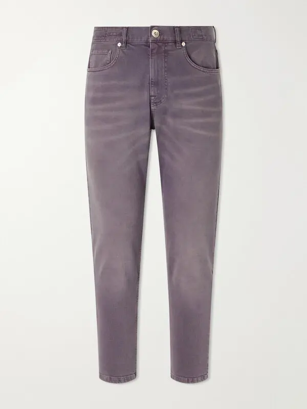 Eleventy Straight-leg Jeans - Gray
