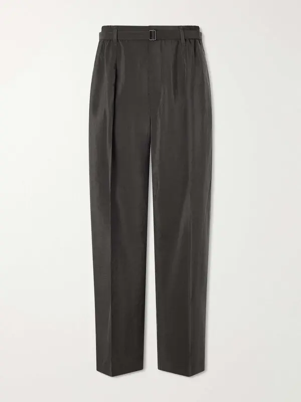 LEMAIRE Straight-leg Silk-blend Suit Trousers