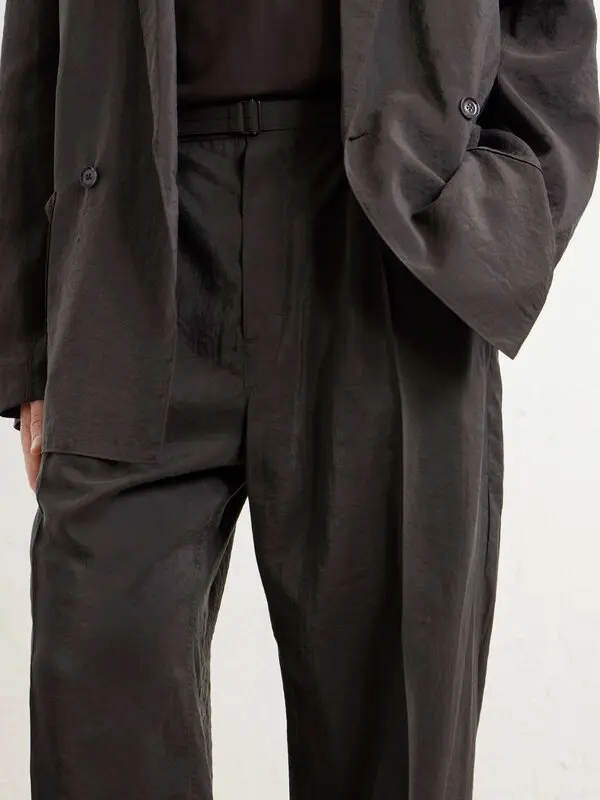 LEMAIRE Straight-leg Silk-blend Suit Trousers