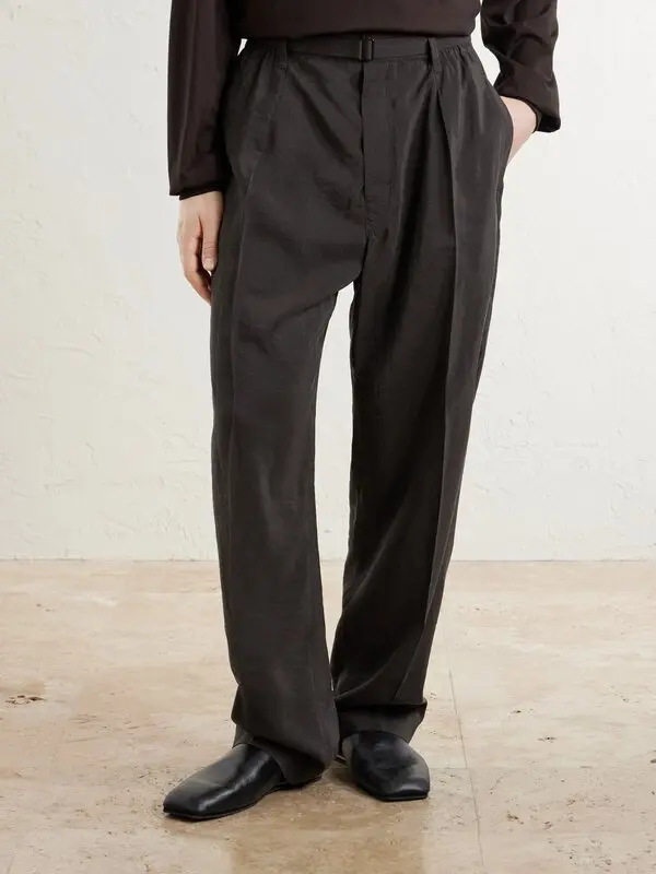 LEMAIRE Straight-leg Silk-blend Suit Trousers