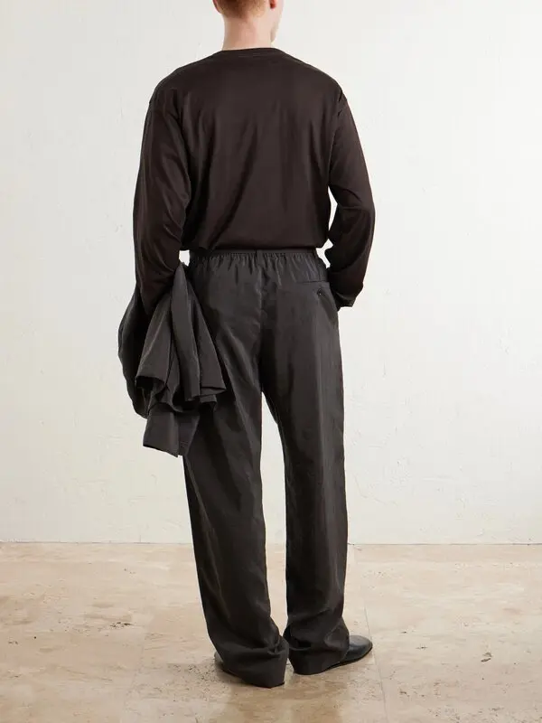 LEMAIRE Straight-leg Silk-blend Suit Trousers