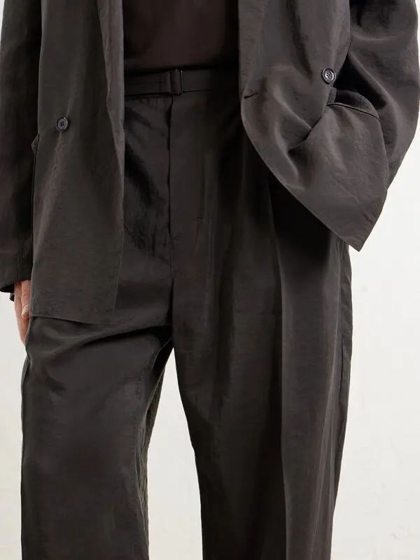 LEMAIRE Straight-leg Silk-blend Suit Trousers