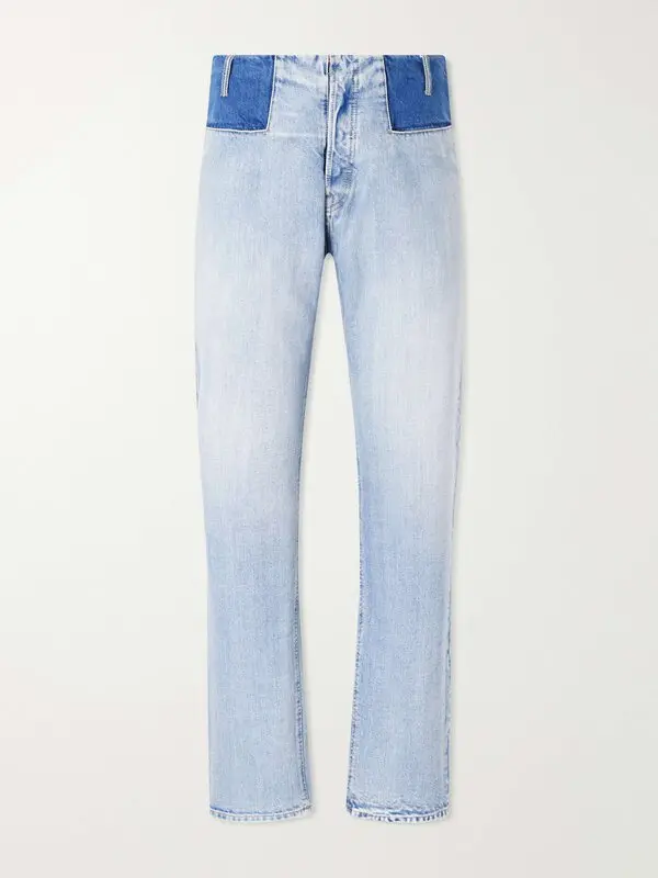 MAISON MARGIELA Waistless Straight-leg Jeans - Blue