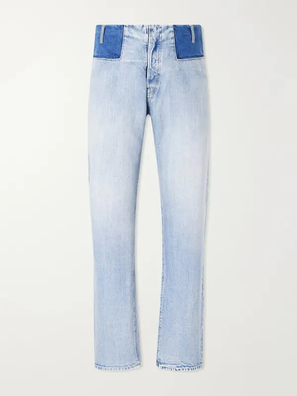 MAISON MARGIELA Waistless Straight-leg Jeans - Blue