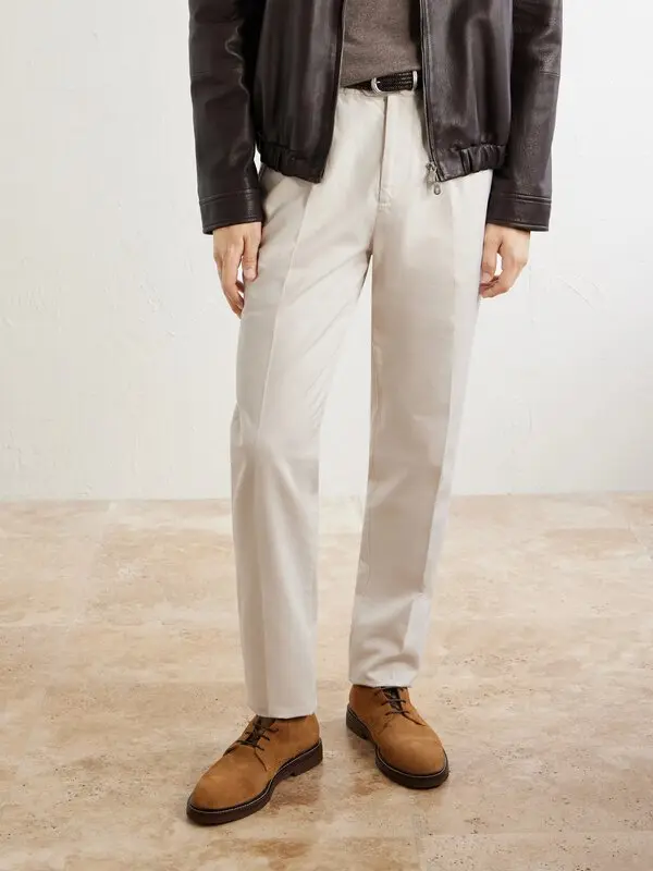 Brunello Cucinelli Suede Lace-up Boots