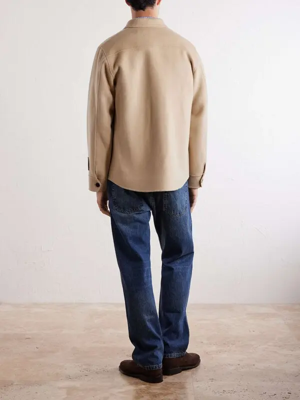 SLOWEAR Felted Wool-blend Blouson Jacket