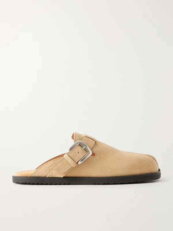 MAISON MARGIELA Tabi Daily Split-toe Suede Clogs
