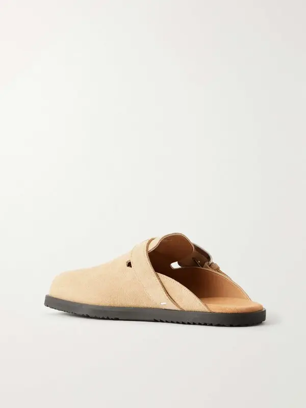 MAISON MARGIELA Tabi Daily Split-toe Suede Clogs