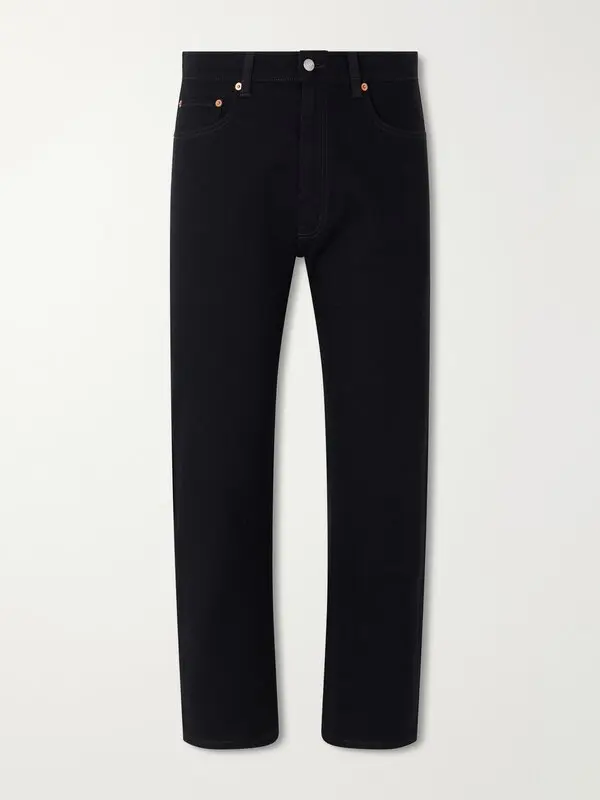 GHIAIA Straight-leg Jeans - Black