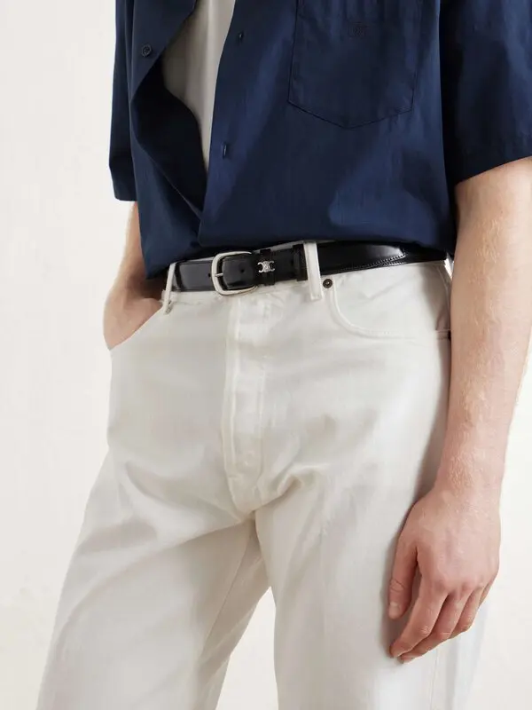 Celine Vivienne Leather Belt