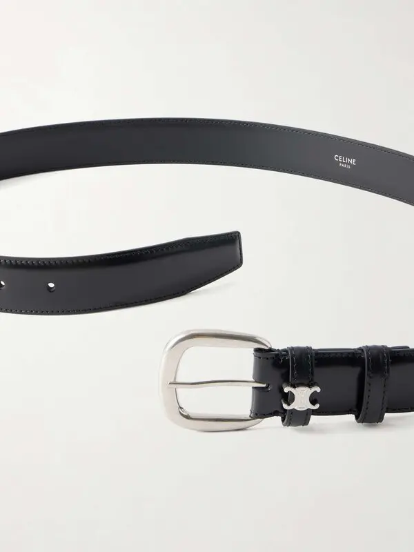 Celine Vivienne Leather Belt