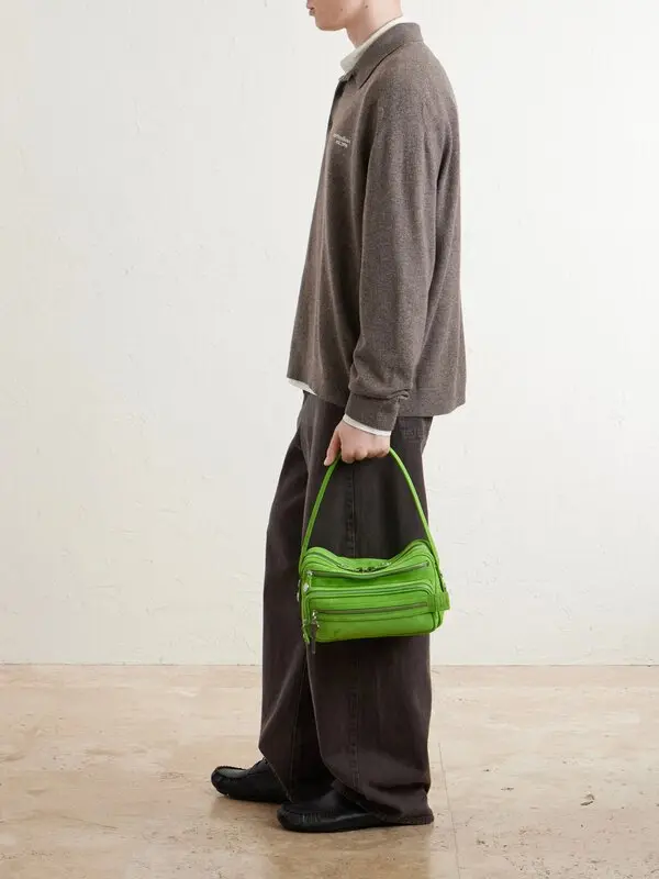 Acne Studios Camero Party Suede Pouch