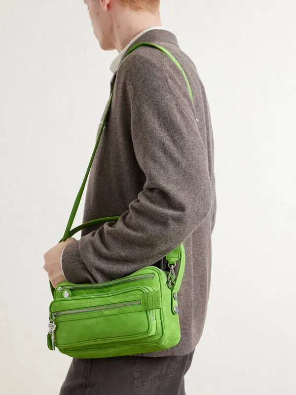 Acne Studios Camero Party Suede Pouch