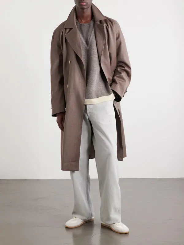 MAISON MARGIELA Fused Brushed Virgin Wool Sweater