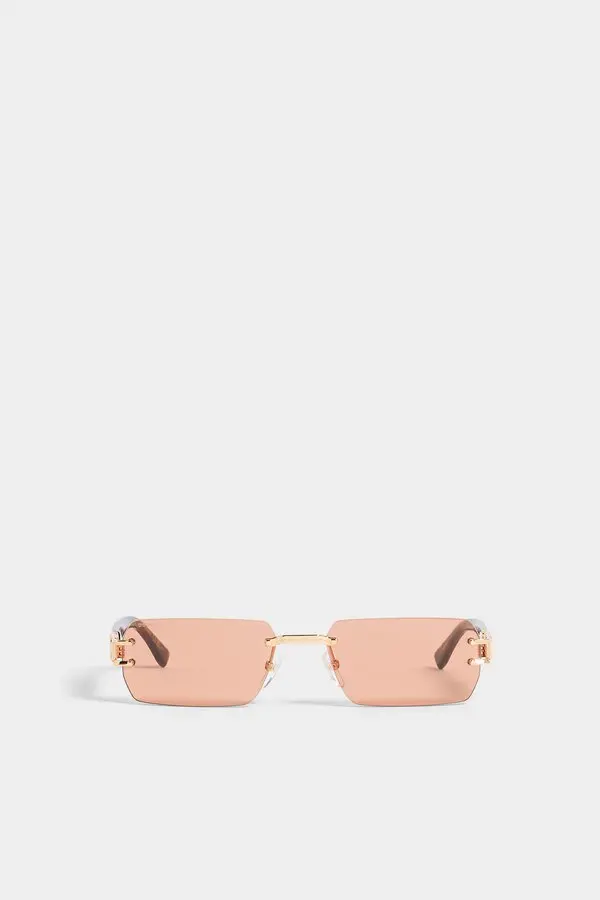 Dsquared2 Rimless Rectangle Sunglasses