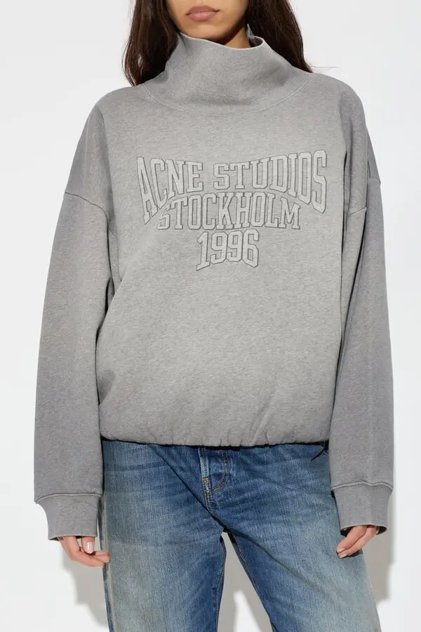 Acne Studios Sweatshirt With A Stand-up Collar