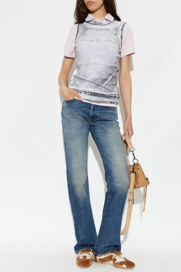 Acne Studios Top With A Vintage Effect