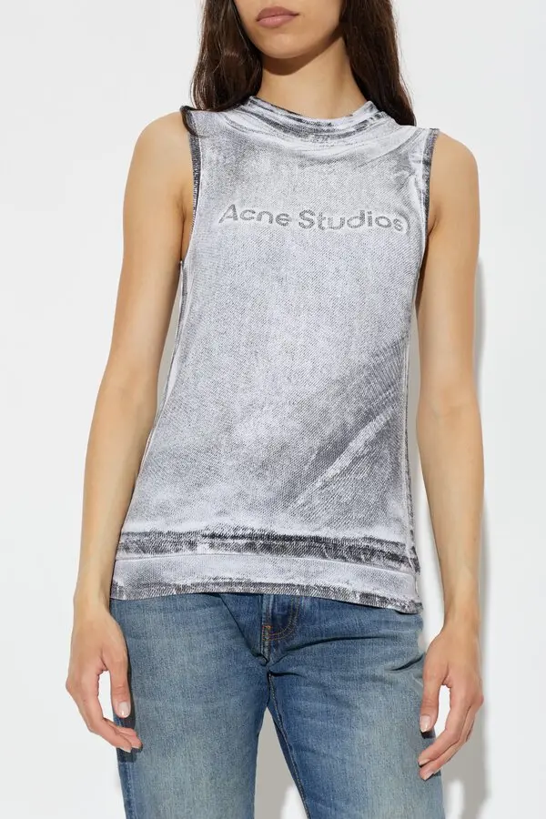 Acne Studios Top With A Vintage Effect