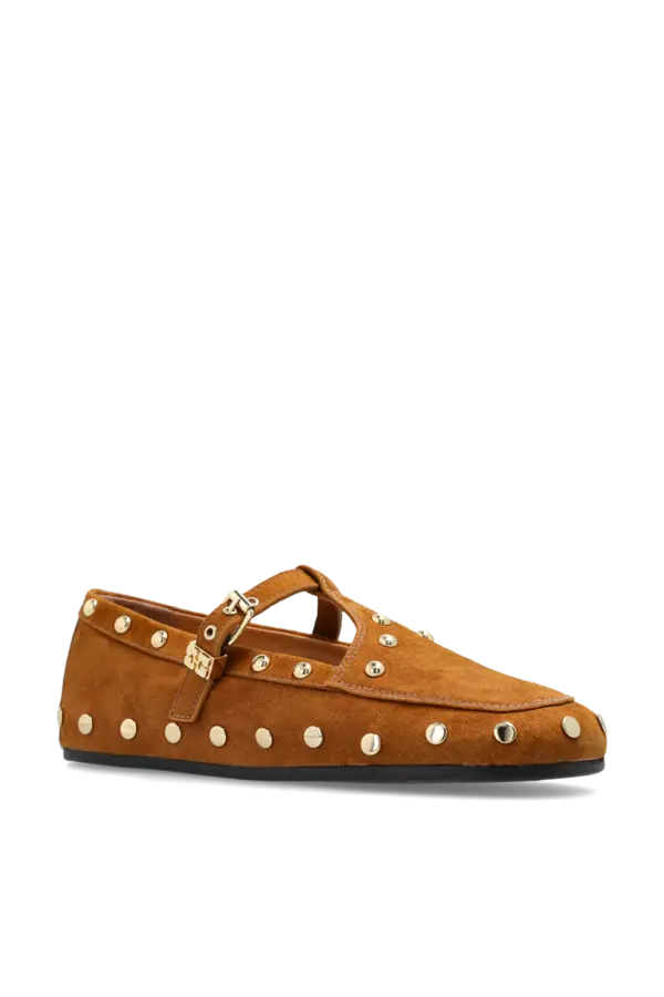 GANNI Ballet Flats With Studs