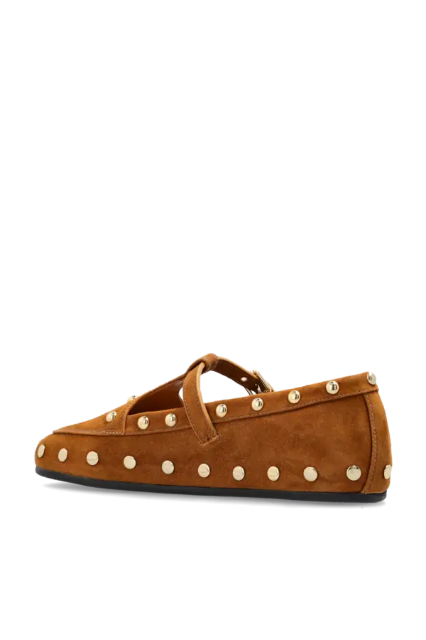 GANNI Ballet Flats With Studs