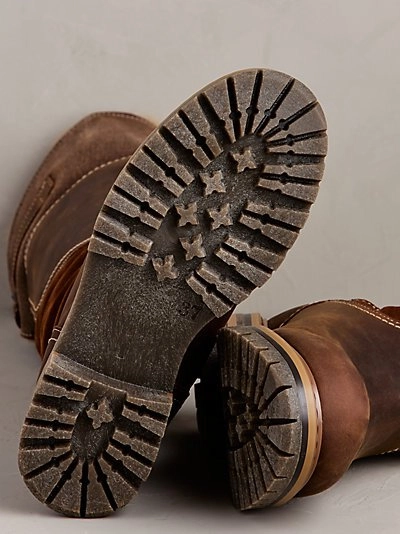 Overland S Tabitha Shearling-lined Suede And Leather Boots