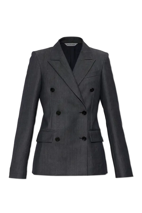 Balenciaga Wool Blazer - Grey