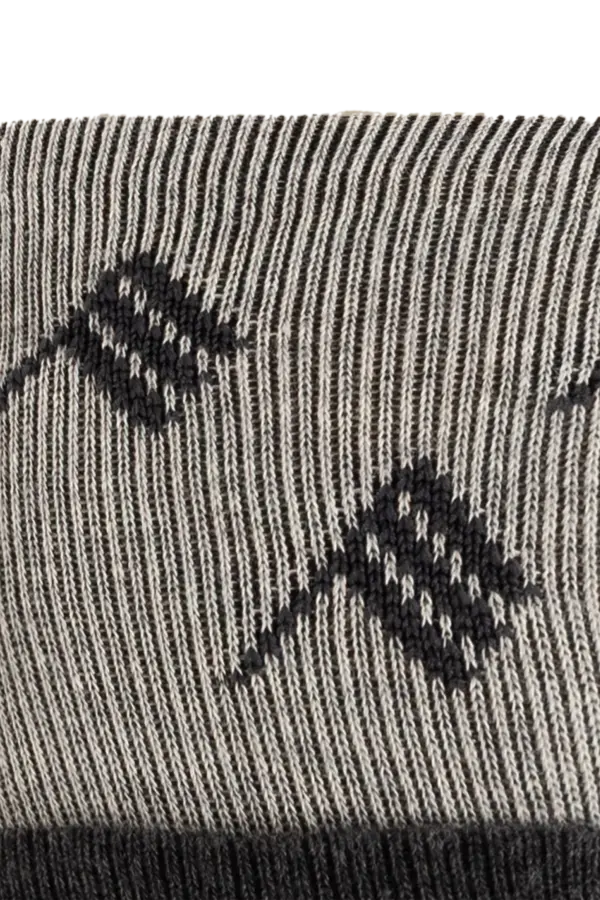 Attico Cotton Socks With Logo