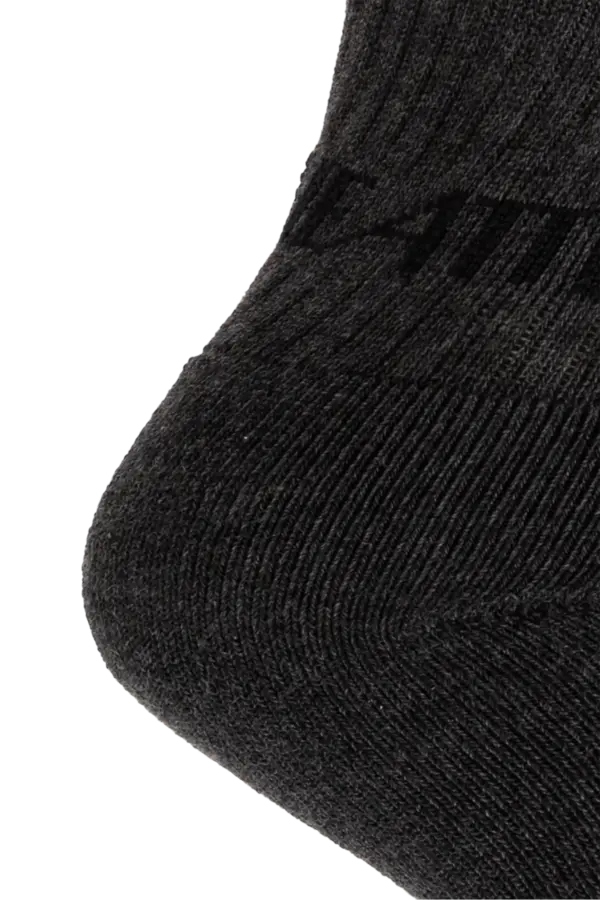 Attico Cotton Socks With Logo