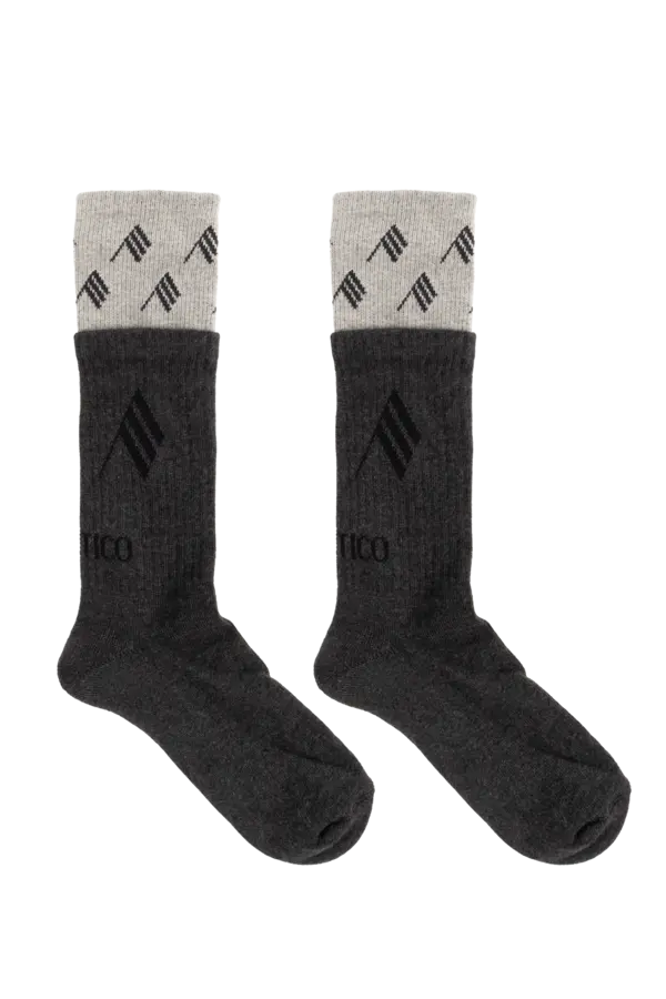 Attico Cotton Socks With Logo
