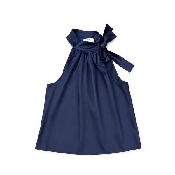 ELFIE Bien Navy Cotton Top