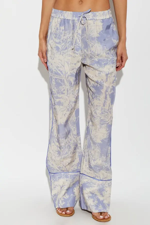 Off-White Pants With Print