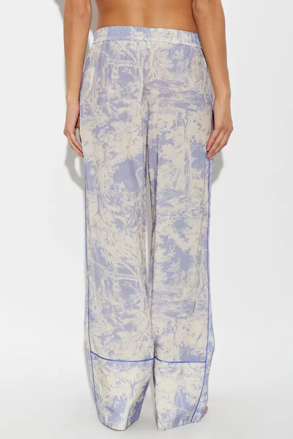 Off-White Pants With Print