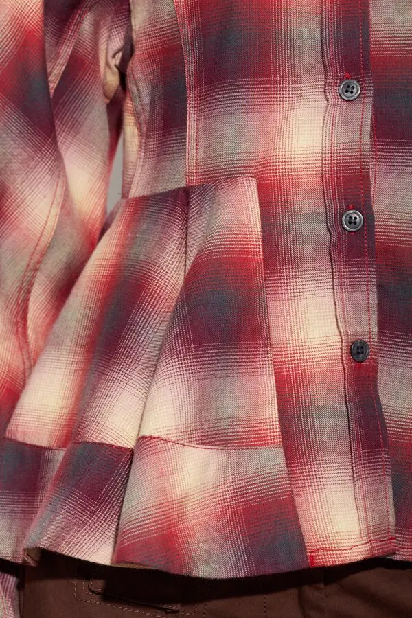 GANNI Peplum Shirt