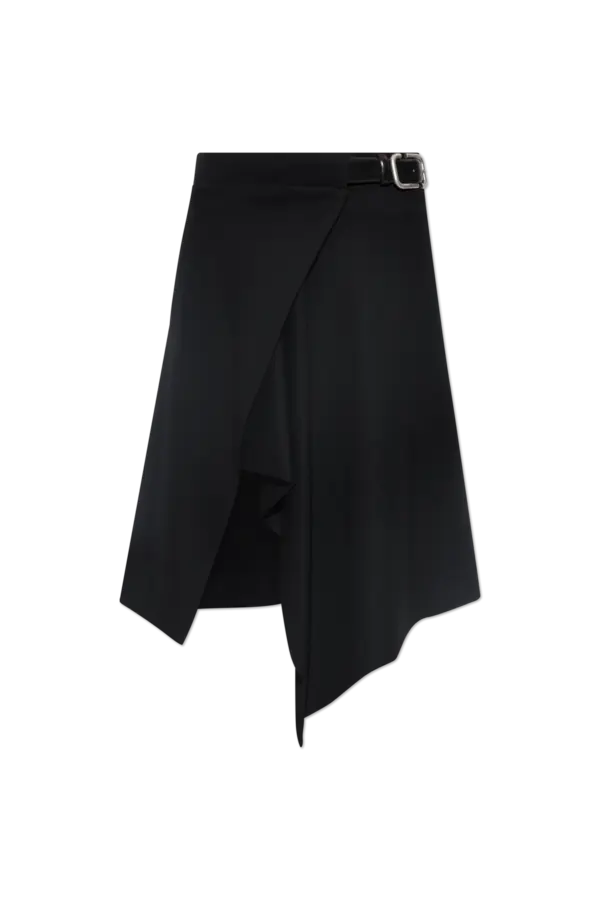Attico Skirt With Belt - Black