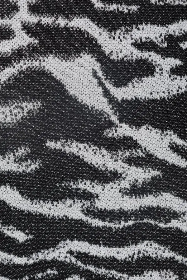 Attico Animal Print Skirt