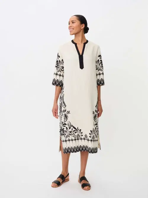 MASAI COPENHAGEN Manovalitha Fluid Drape Tunic Dress - Black
