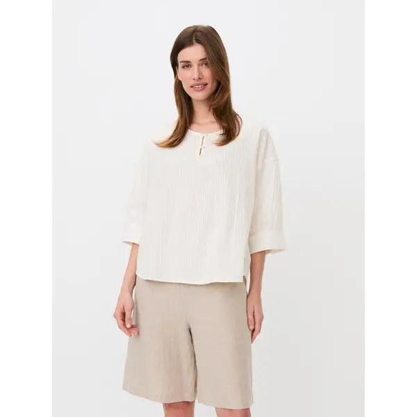 MASAI COPENHAGEN Madyrentha Round Neck Oversized Blouse