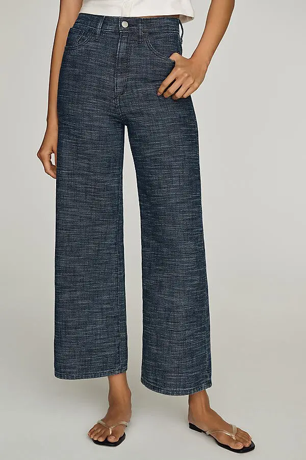 Joe's Jeans Mia High-rise Ankle Wide-leg Jeans
