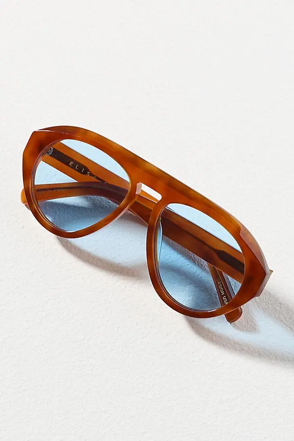ELISA JOHNSON Overd Aviator Sunglasses