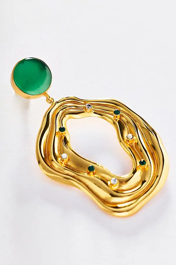 BOHÈME BY VÉRO Encrusted Drop Earrings
